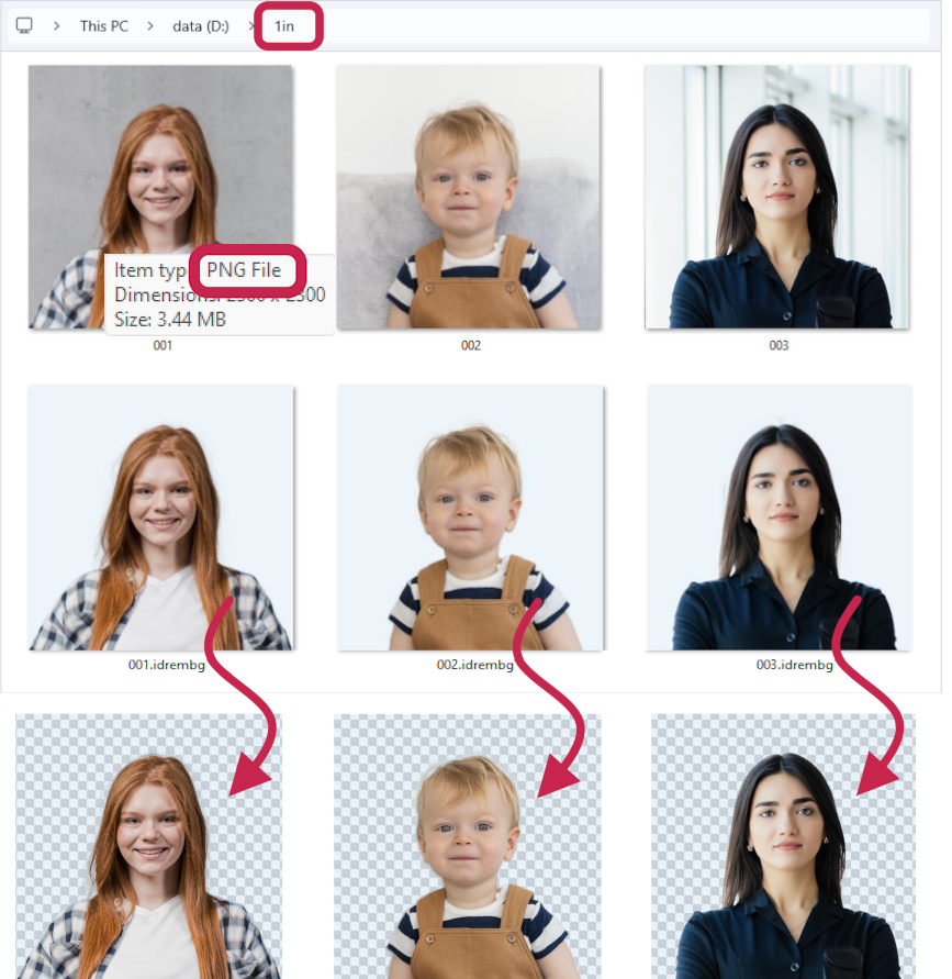 Background with Partial Transparency